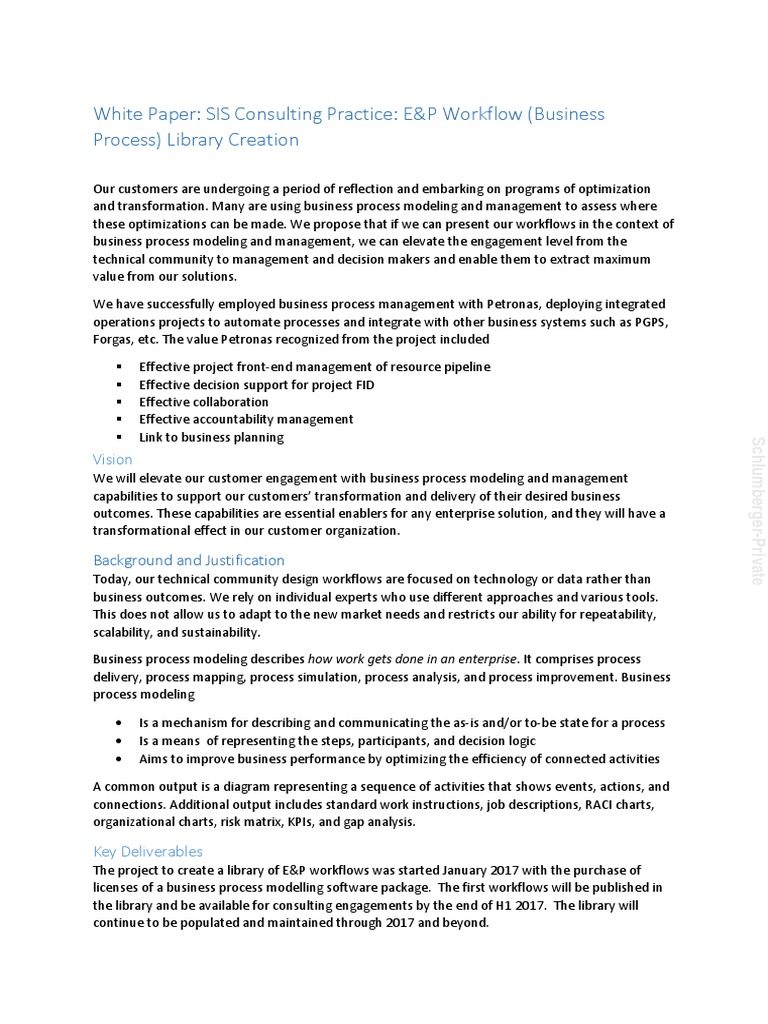 EP Business Process Modelling and Library-White Paper | PDF | Business ...