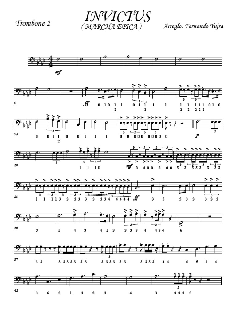 Invictus MBM 2.0 Trombon 2 | PDF