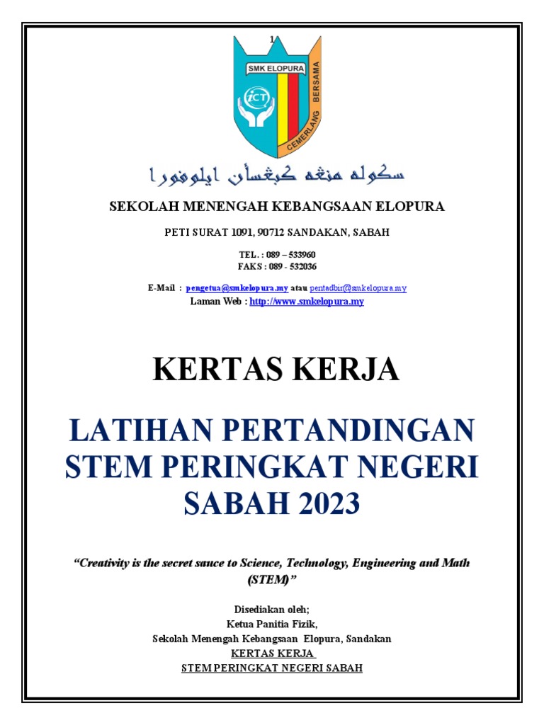 Kertas Kerja Stem | PDF
