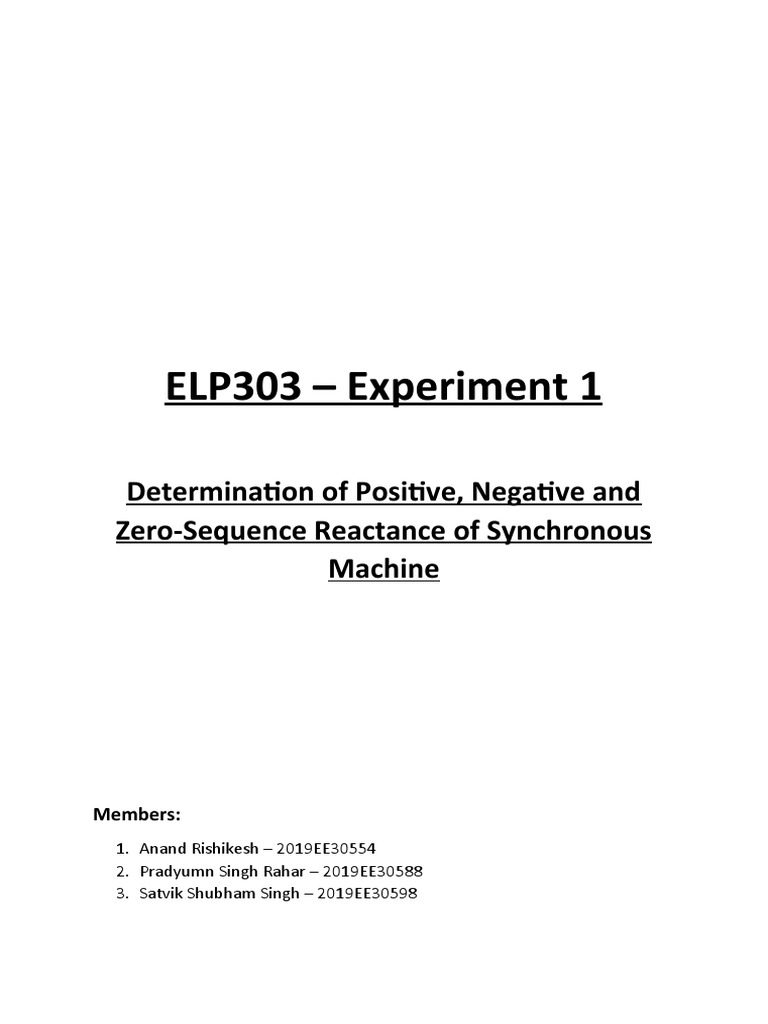 ELP303 Exp1 | Download Free PDF | Alternating Current | Power (Physics)