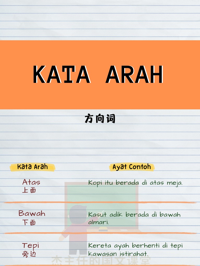 Kata Arah | PDF