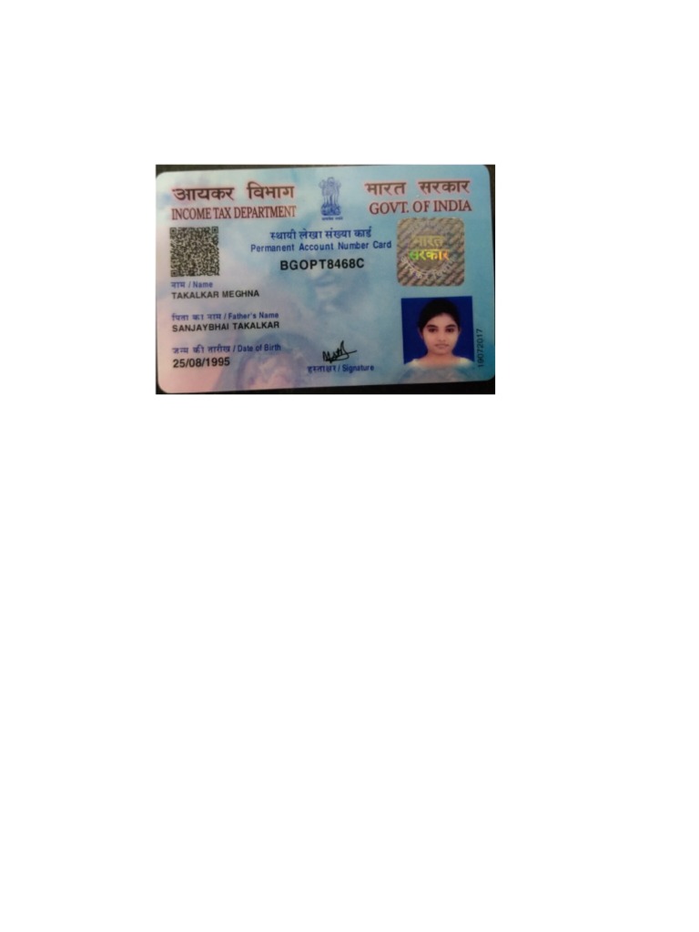 Meghna Pan Card | PDF