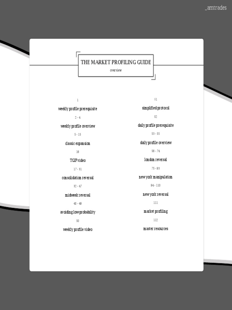 The Market Profiling Guide | PDF