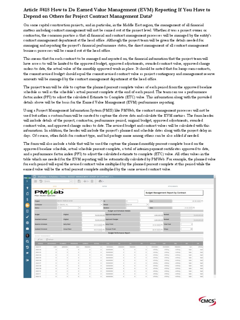 418 EVM Report | PDF