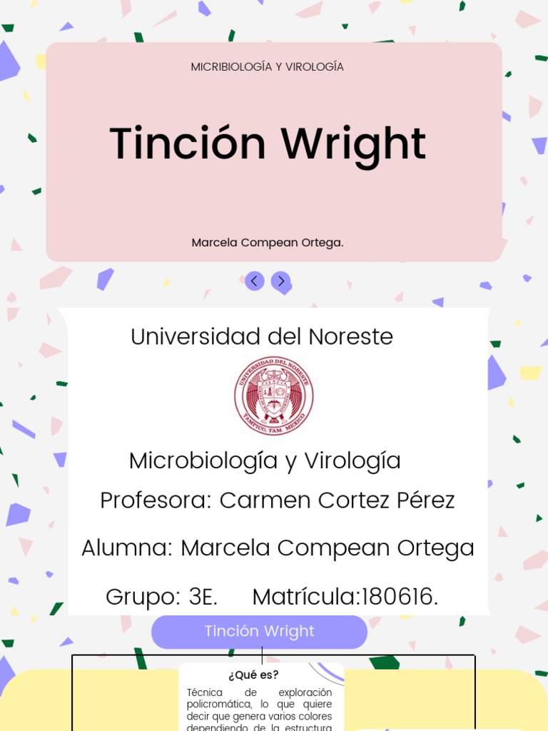 Mapa de Tincion Wright | PDF