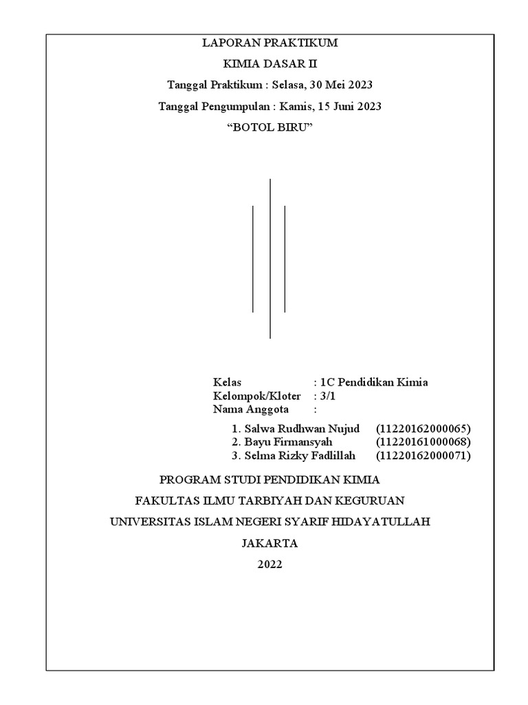 Laporan Praktikum Projek | PDF