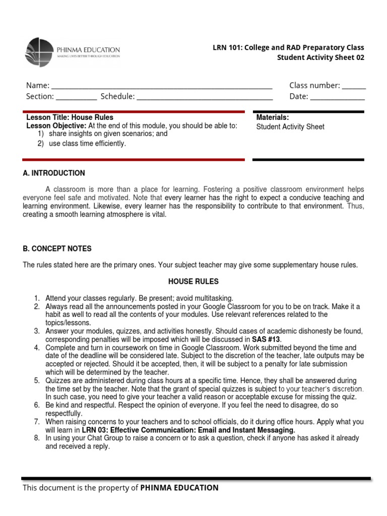 LRN Module 02 | PDF | Career & Growth