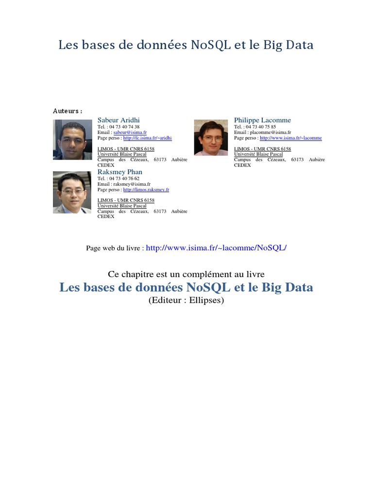 Chapitre3 NoSQL Avec Redis | PDF | Modèle relationnel | Java (Langage de programmation)