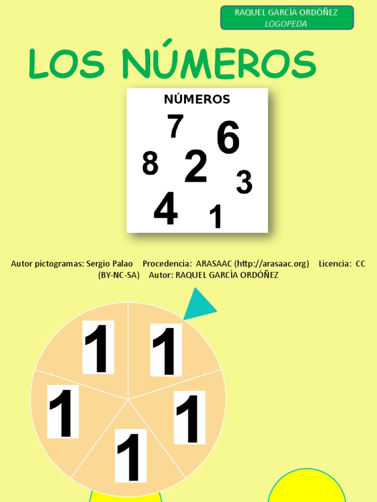 Los Números Del 1 Al 5 | PDF