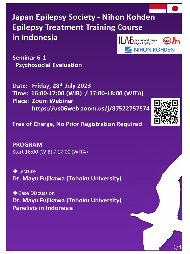 Epilepsy Training Course by Mayu Fujikawa | PDF
