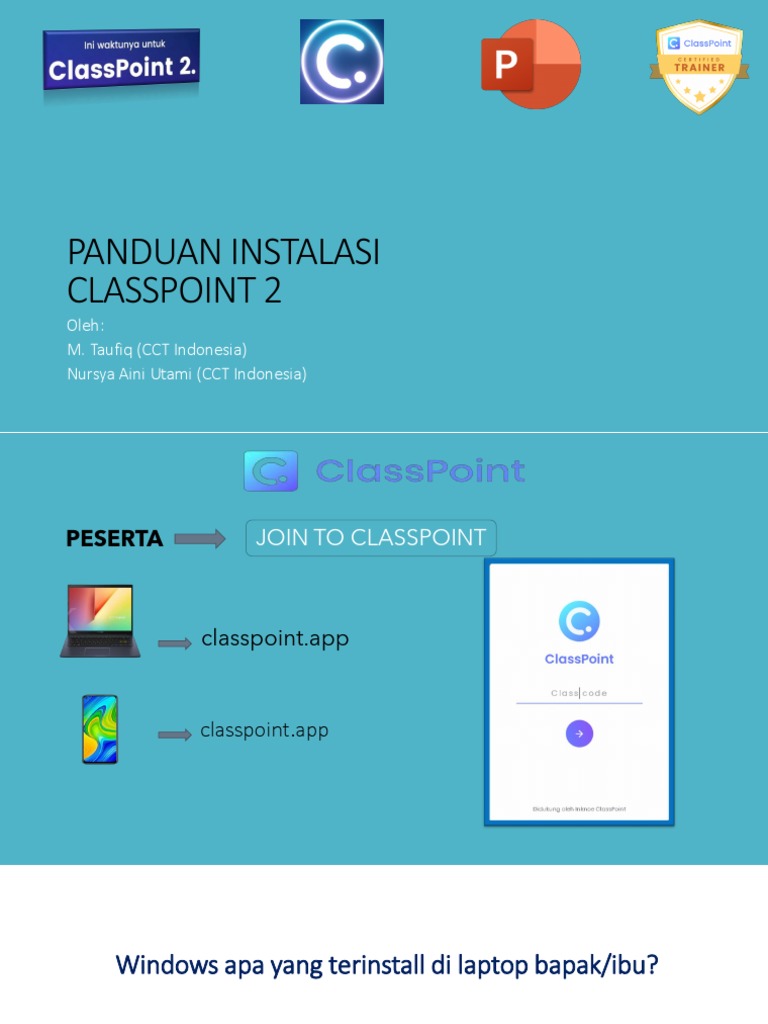 1a. Panduan Installasi Classpoint (Versi Lengkap) | PDF