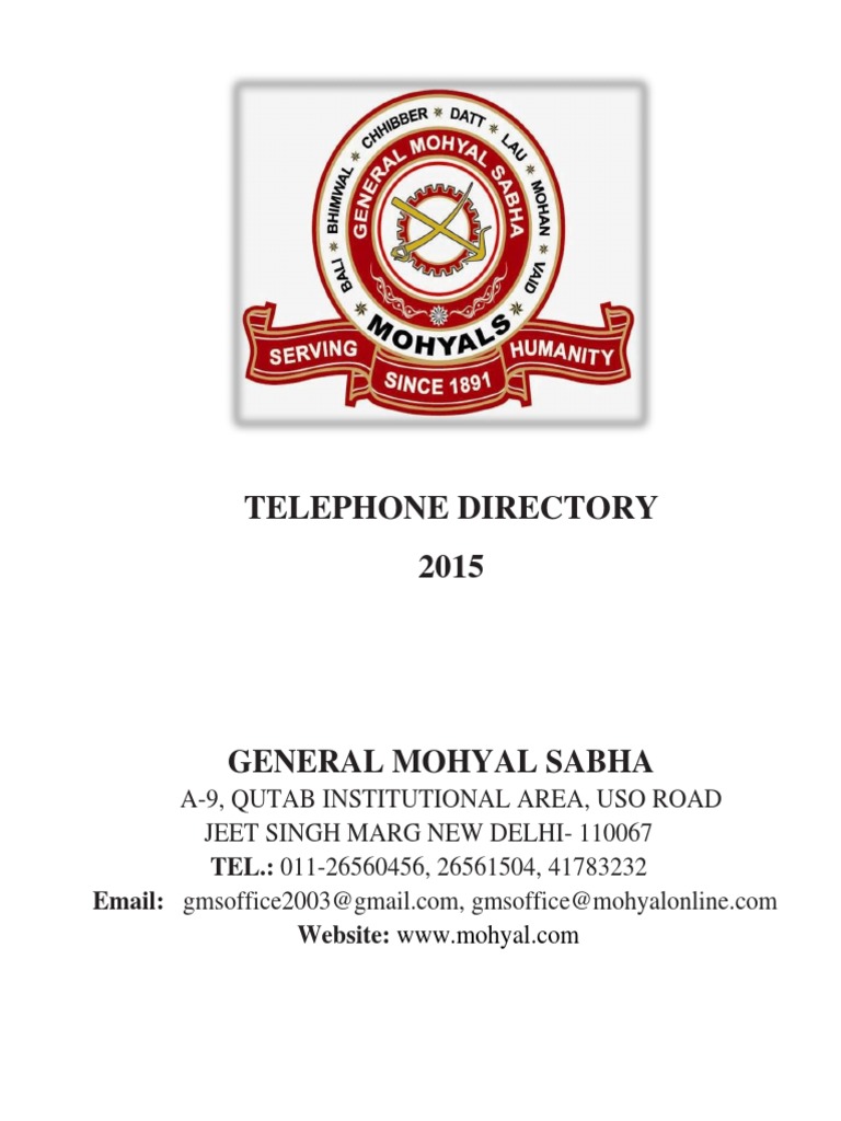 GMS Telephone Directory 2011 | PDF