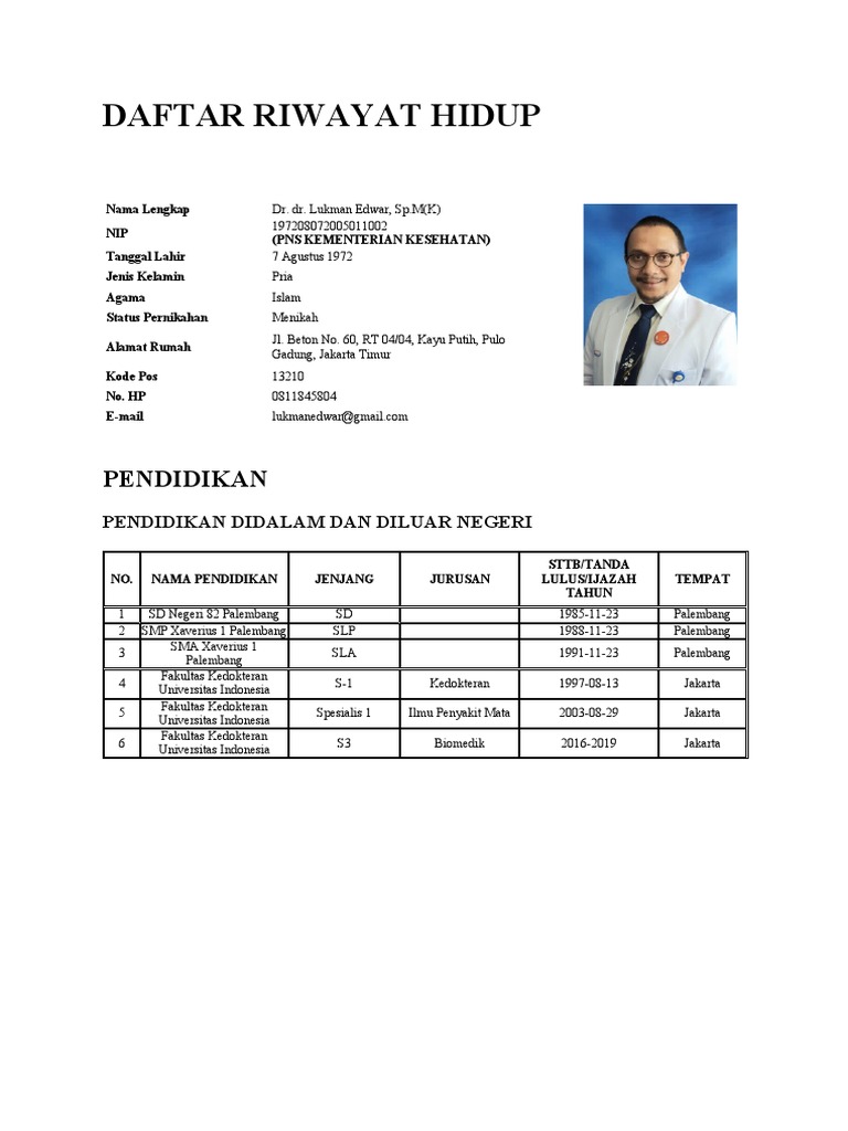CV Lukman | PDF