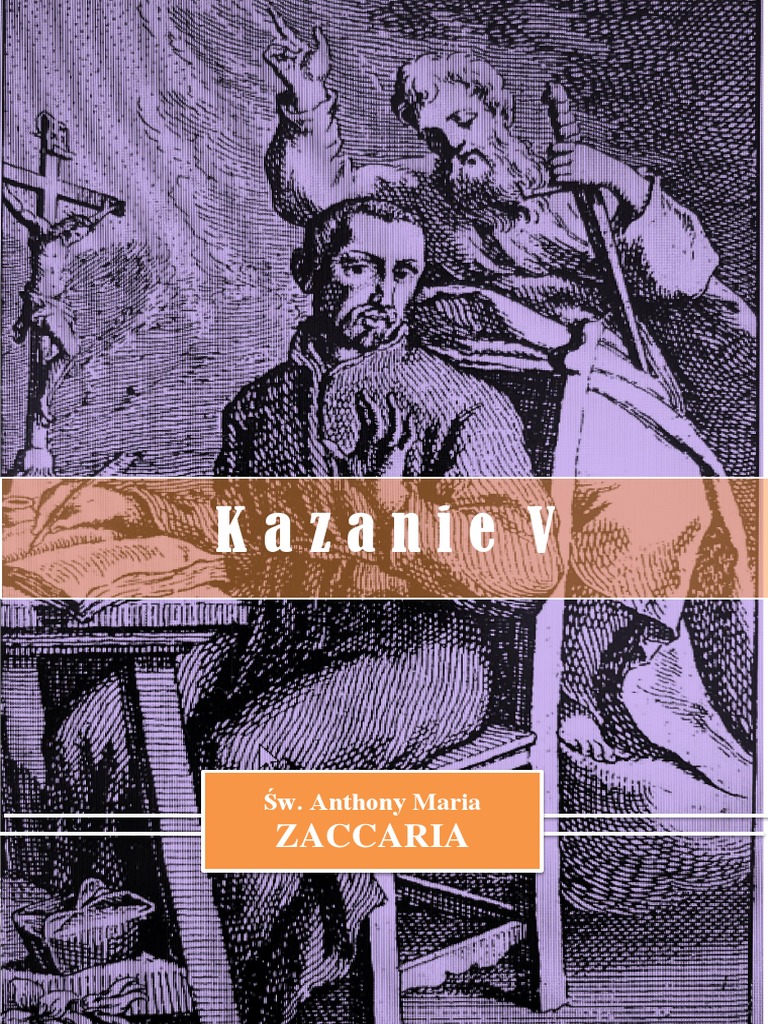 Kazanie V - Św. Antoni Maria Zaccaria | PDF