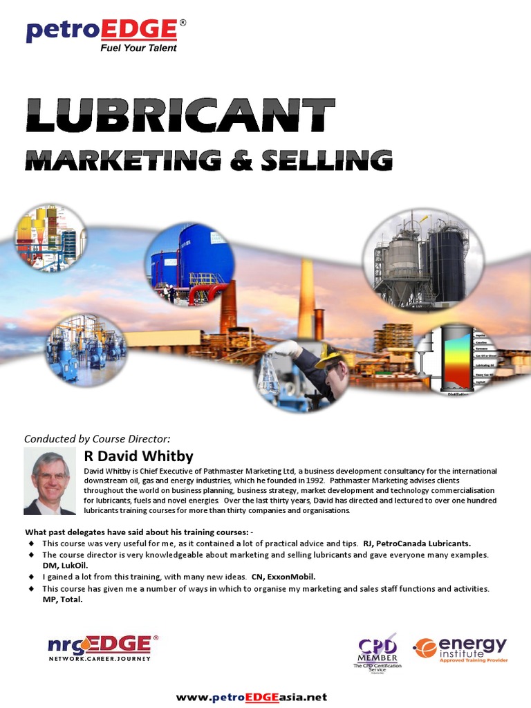 Lubricant Selling Course | PDF