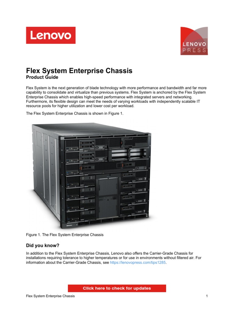 Flex System Enterprise Chassis Overview | PDF | Ip Address | I Pv6