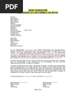 mt199 Form | PDF | Letter Of Credit | Banks