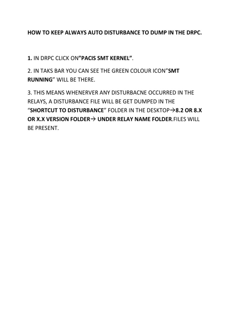 To Start Auto DR in DRPC | PDF