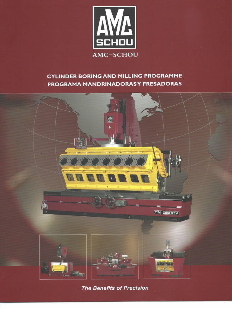 AMC-Cylinder Boring N Milling Machine | PDF