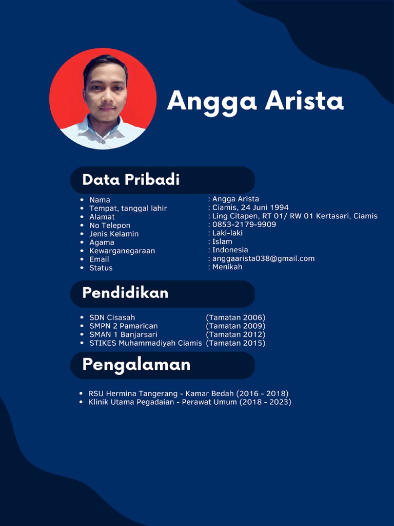 CV Angga | PDF