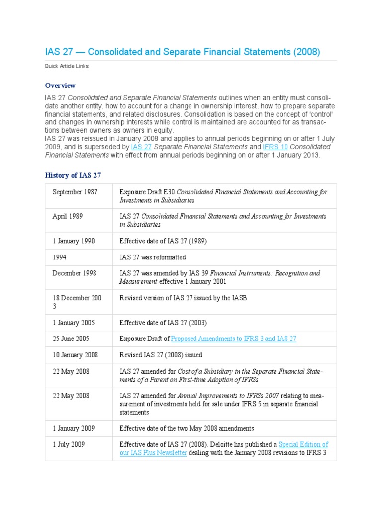 IAS Joint Ventures Etc.. | PDF