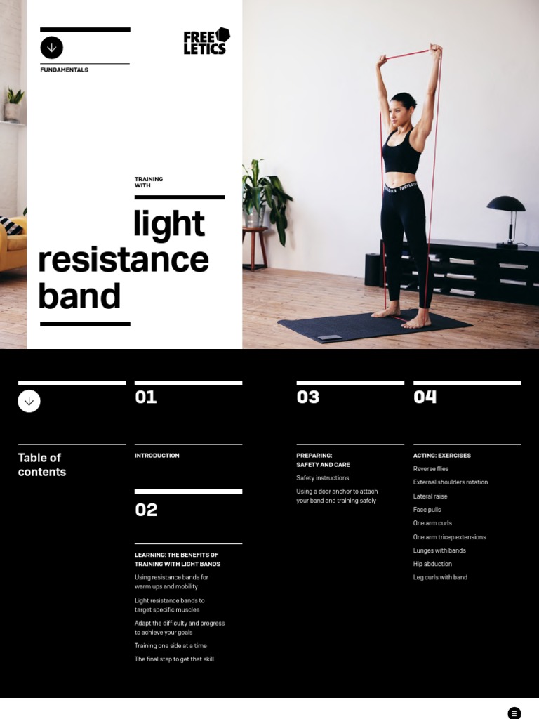 Benefits of Light Resistance Band Training | PDF | Weight Training ...