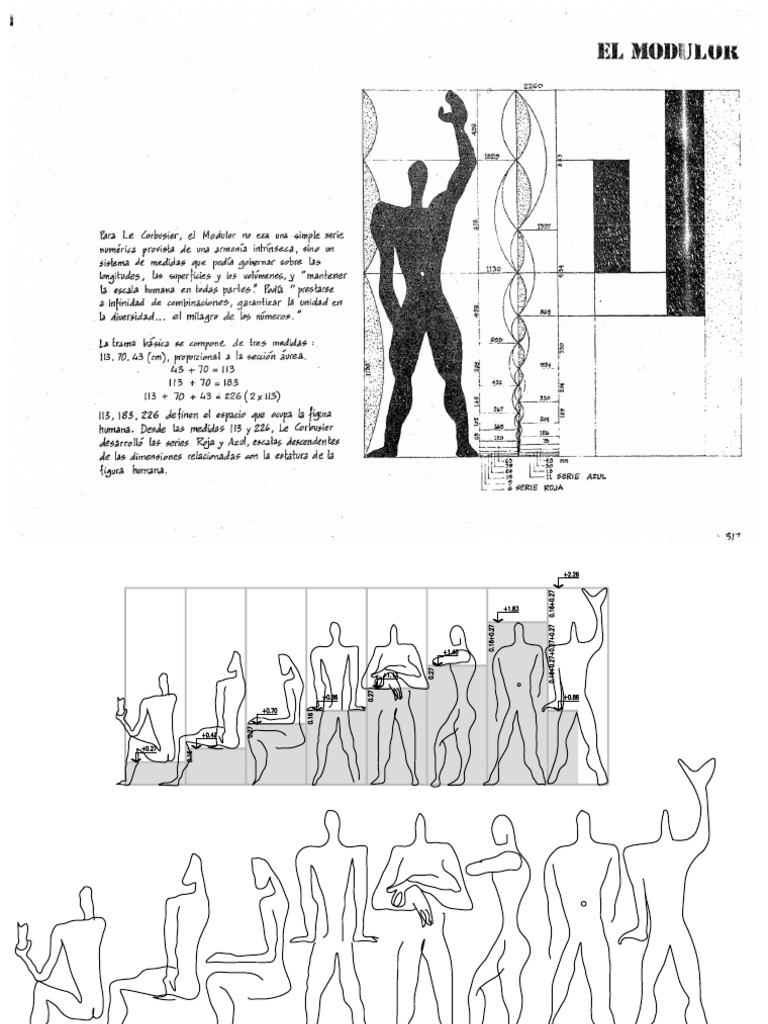 Modulor Le Corbusier | PDF
