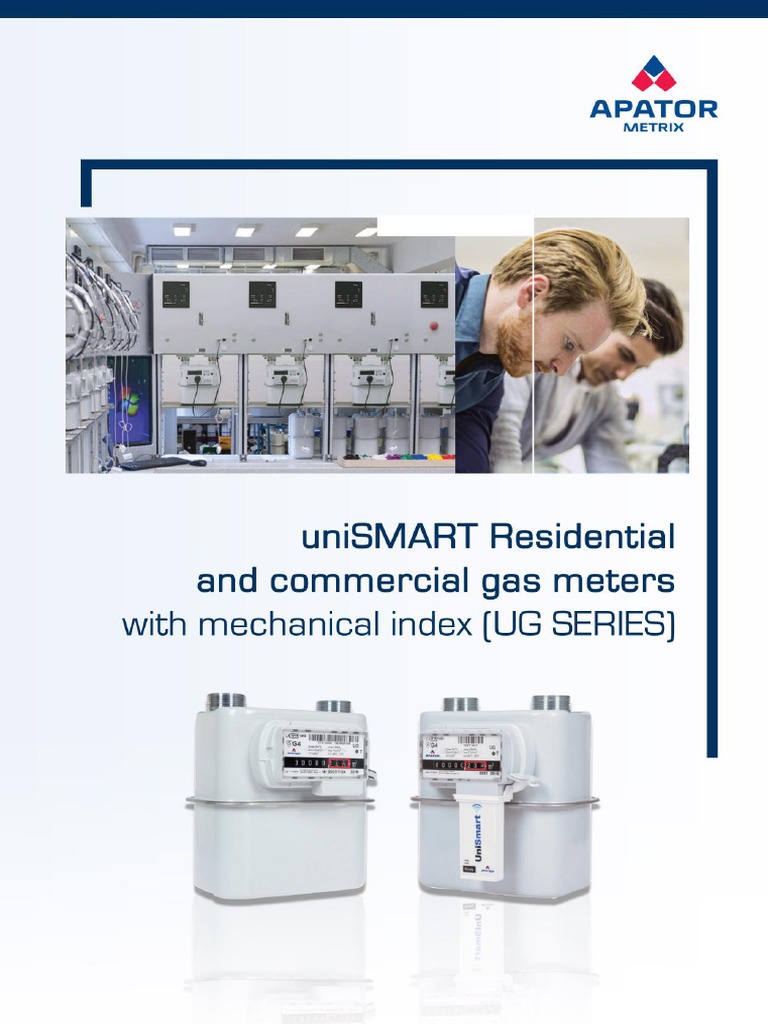 Brosur Gas Meter Apator Metrix Baru Email | PDF