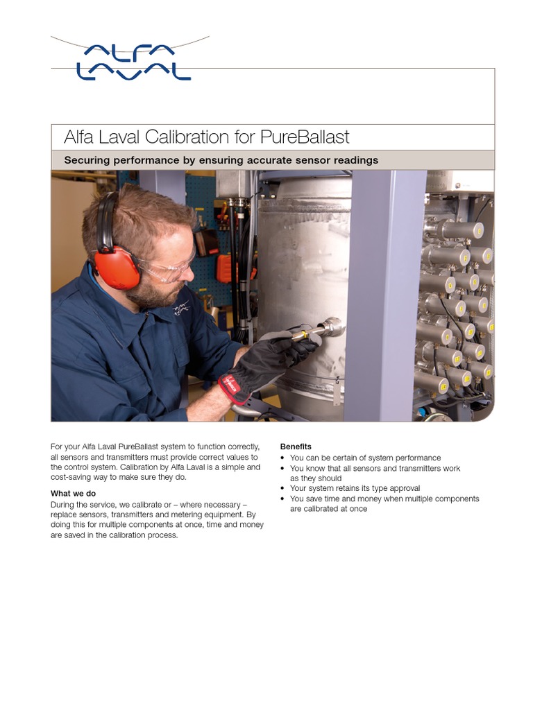 Calibration For Pureballast | Download Free PDF | Calibration | Equipment