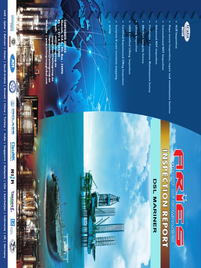 DSL Mariner - Utm Report (10.2021) | PDF | Technology & Engineering