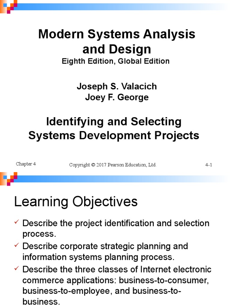 CH04 Identifying Selecting Systems Dev Projects | PDF CH04 Identifying Selecting Systems Dev Projects | PDF