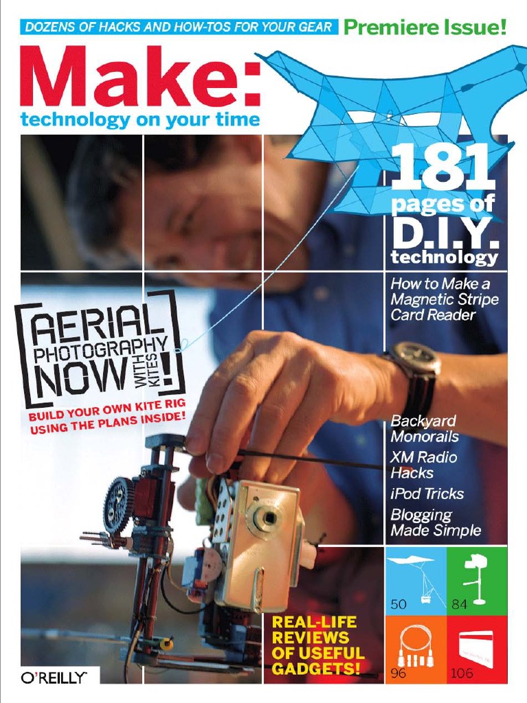Make Magazine - Volume 01 | PDF