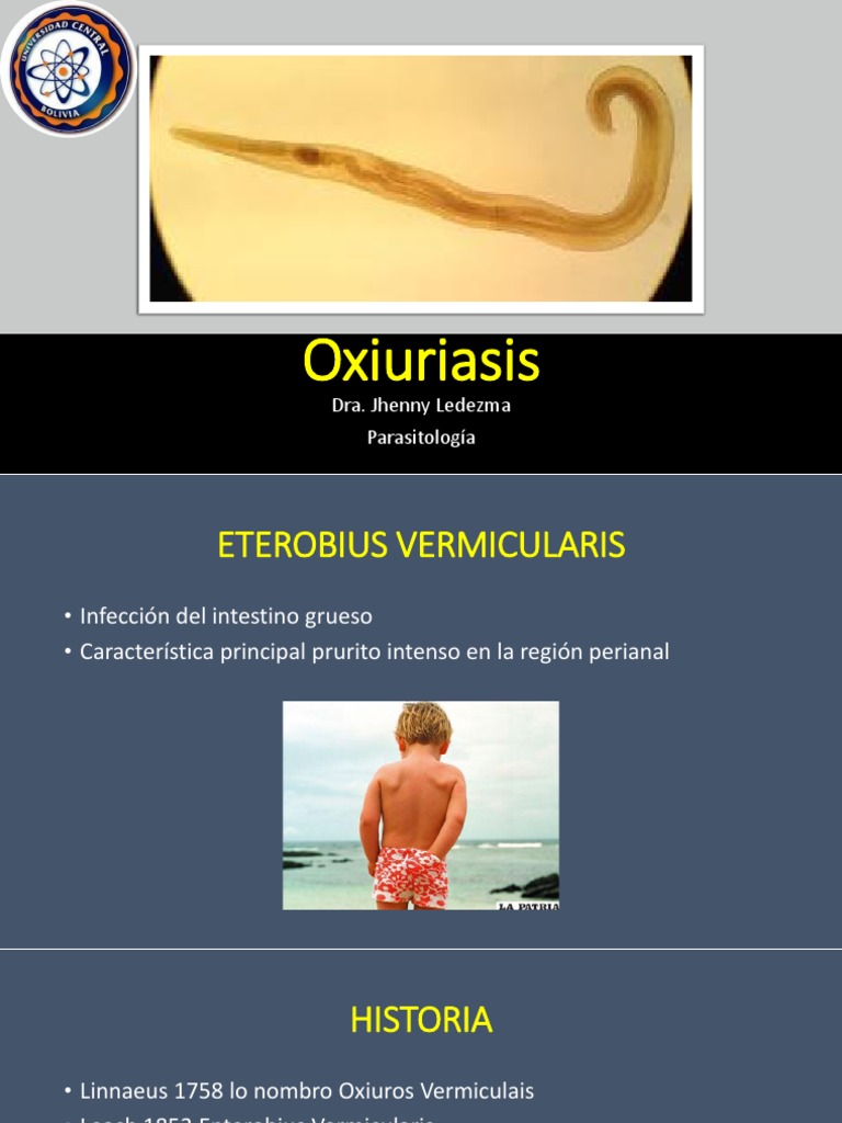 13 Oxiuros | PDF | Inmunología | Epidemiología
