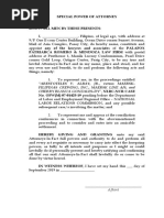 Affidavit of Revocation of SPA | PDF