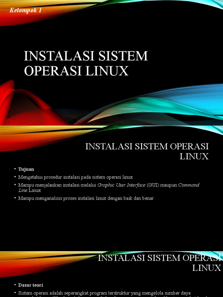 Instalasi Sistem Operasi Linux | PDF Instalasi Sistem Operasi Linux | PDF