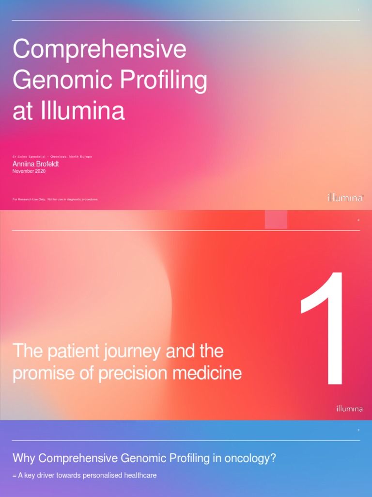 Comprehensive Genomic Profiling at Illumina | PDF | Dna Sequencing | Biopsy