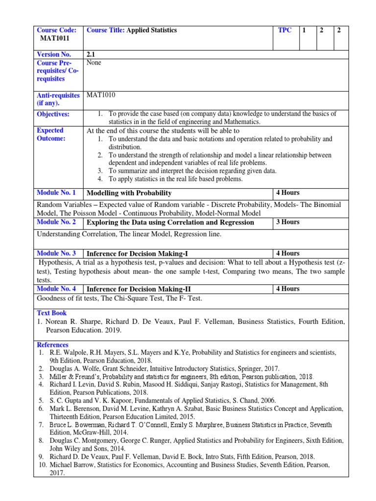 FAL (2021-22) MAT1011 ELA AP2021222001178 Reference Material I Applied Statistics MAT1011 V 2.1 ...