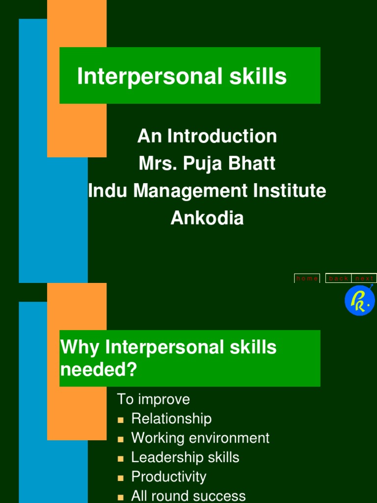 Interpersonal Skills and Personality Development | Social Skills ...