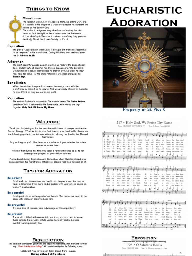 Adoration Booklet | PDF