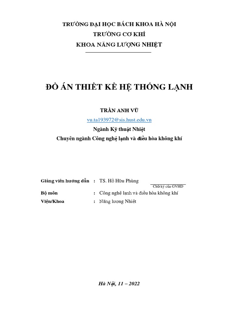 Đ - Án-2-Thiet Ke Kho Lanh | PDF