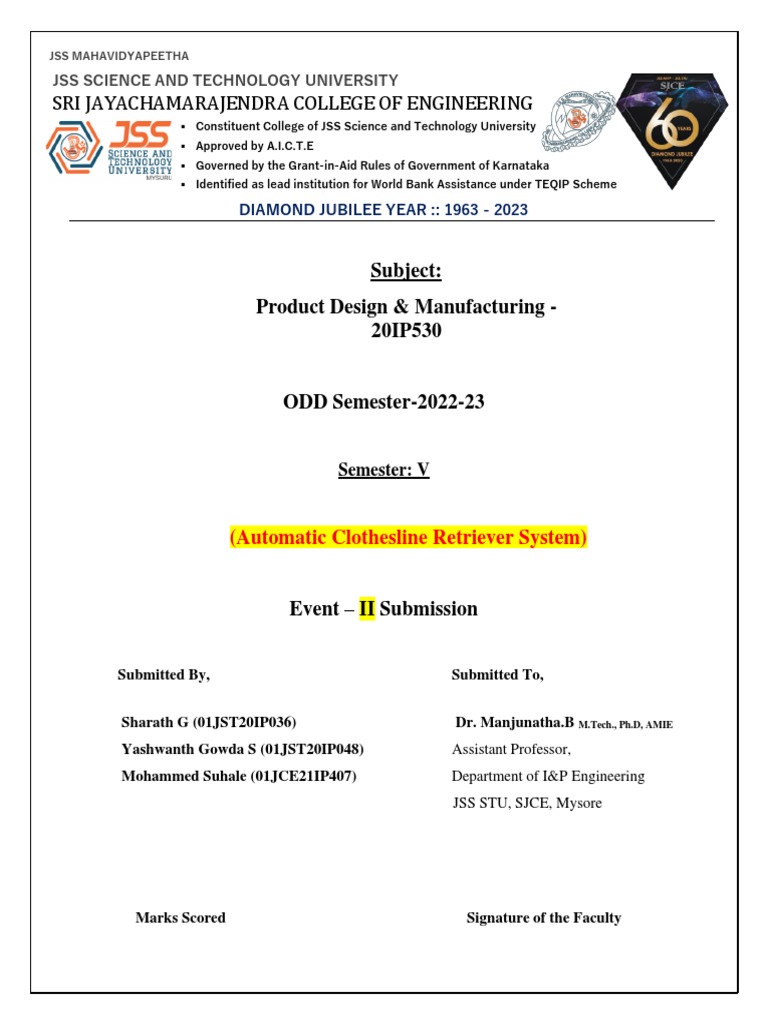 PDM Final Report 1 | PDF