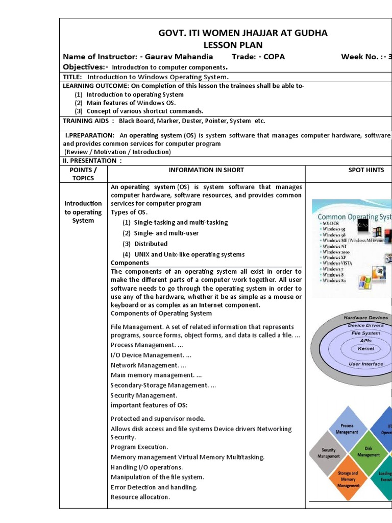 Week 3 Pdf Operating System Input Output