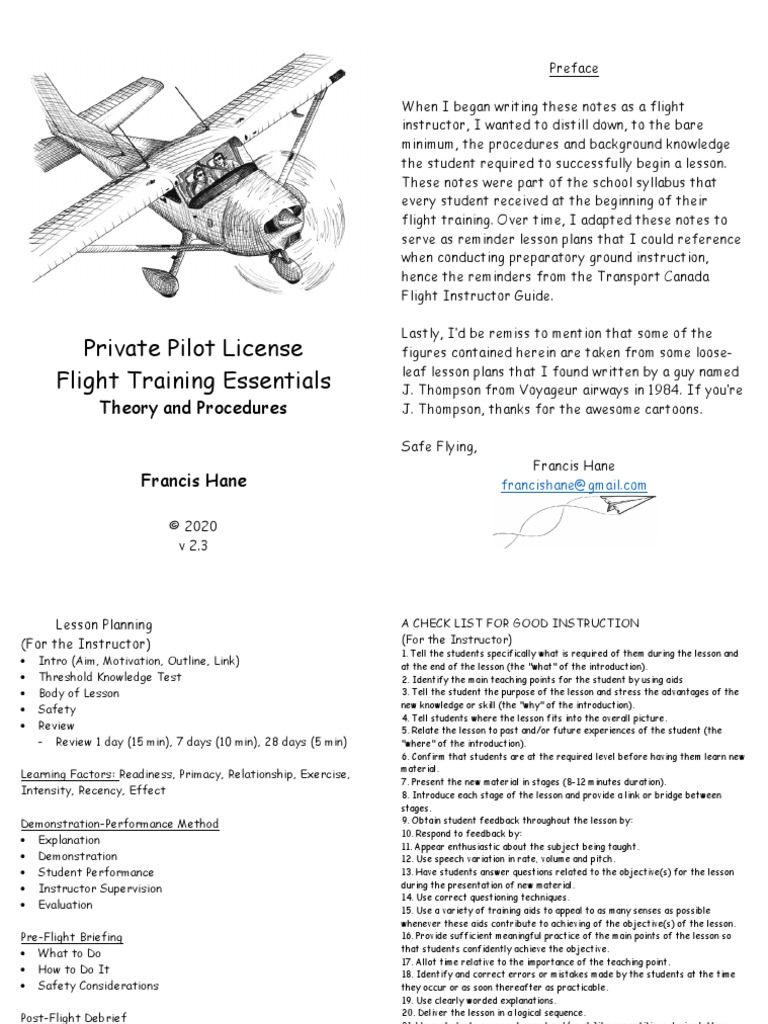 PPL Procedures Handbook v2.3 | PDF