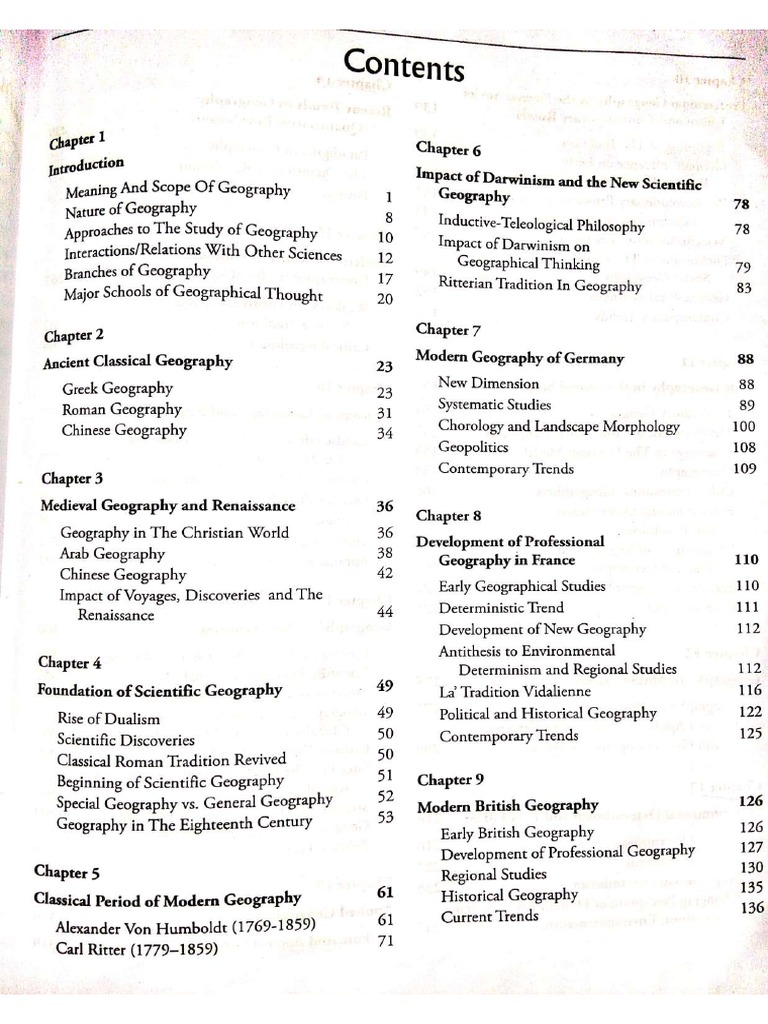 Geographical Thoughts by Sudeepta Adhikari - Compressed | PDF