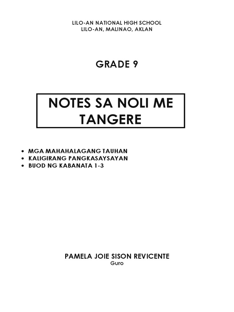 Noli | PDF