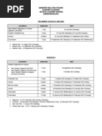 UiTM Academic Calendar 2025/2026 | PDF | Academic Term | Academia