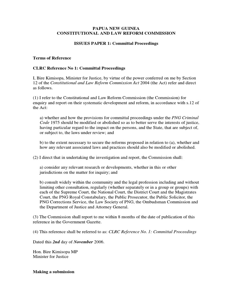 Melanesian Law Journal | PDF | Prosecutor | Arrest