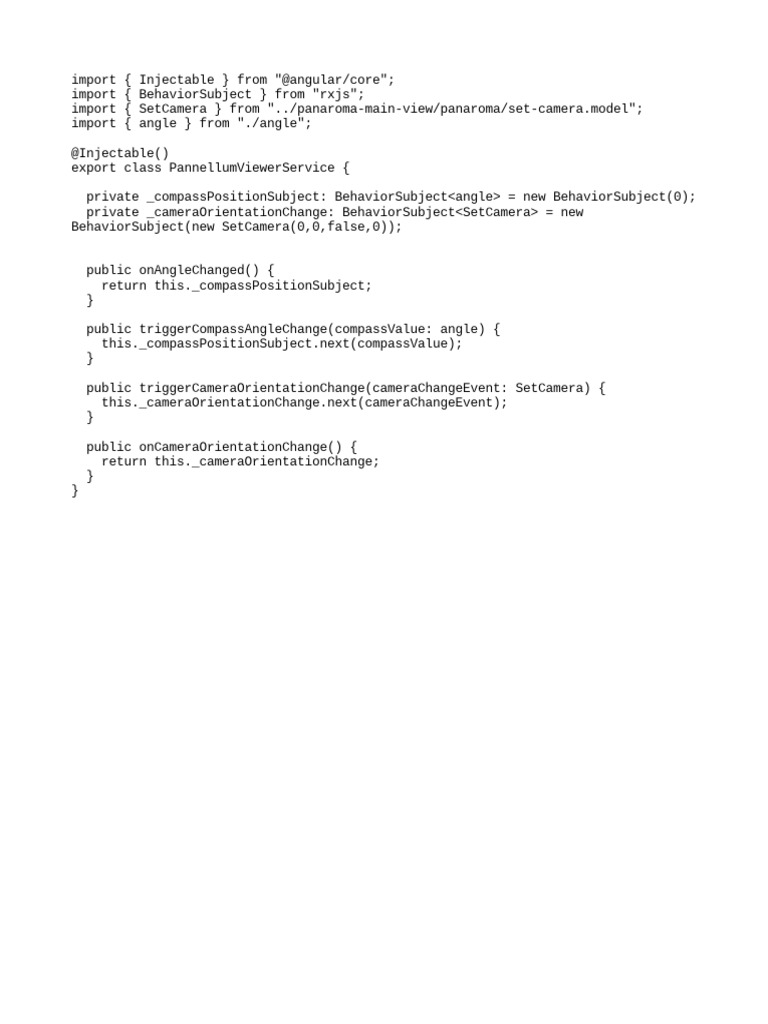 Pannellum Viewer Service Ts | PDF