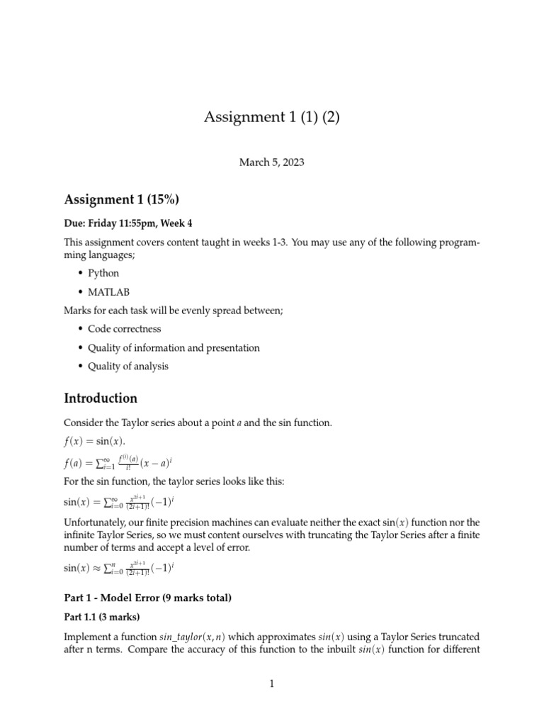 FIT3139 S1 2023 Assignment 1 | PDF