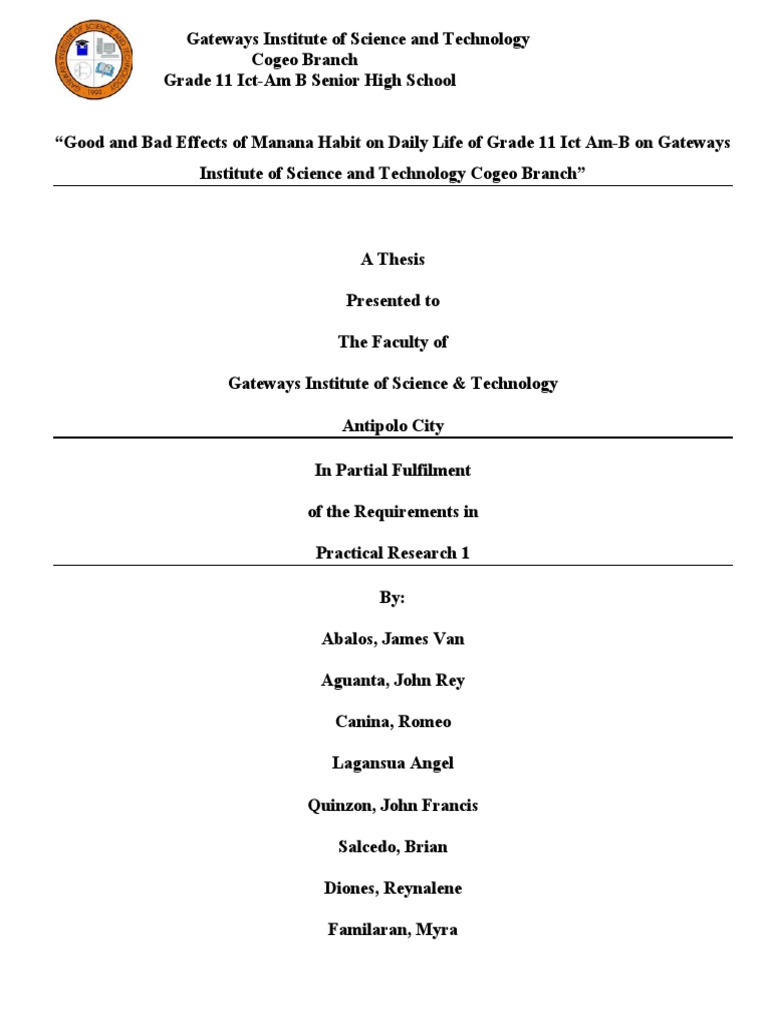 Practical Research | PDF